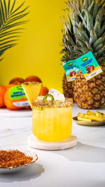 Jaffa Super Sweet and Spicy Pineapple Margarita | Jaffa Fruit